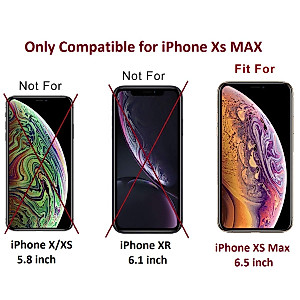 PureGear HD Clear Tempered Glass Screen Protector for iPhone Xs MAX 6.5" with Self Alignment Installation Tray, Touch Sensitive, Case Friendly, Lifetime Replacement Warranty