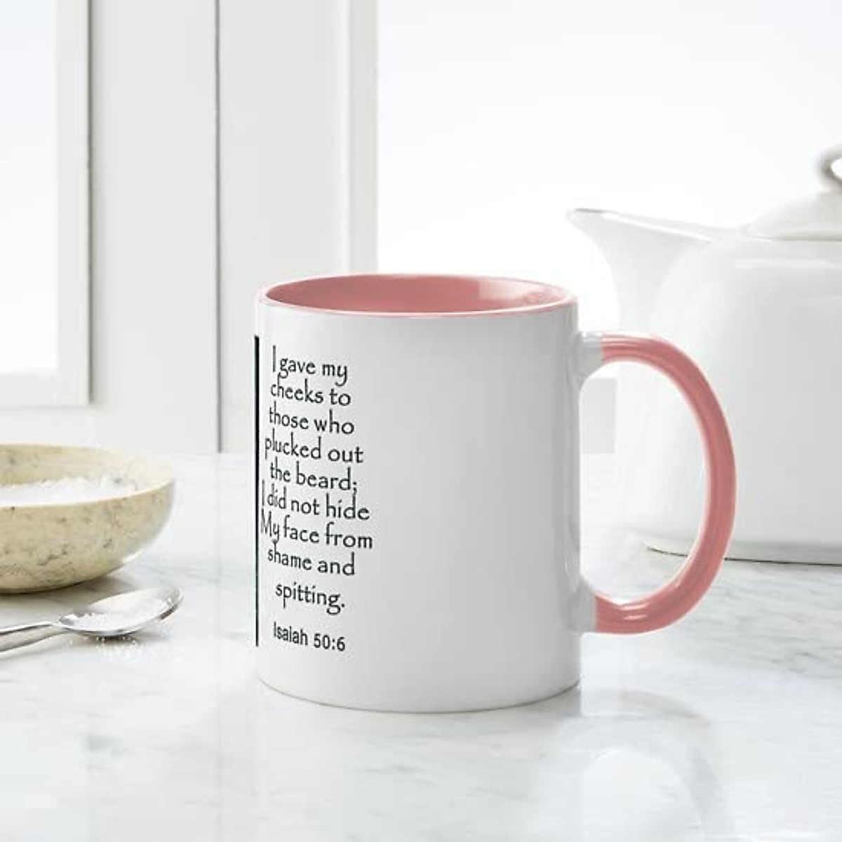 CafePress Shroud Of Turin Scripture Mug Ceramic Coffee Mug, Tea Cup 11 oz