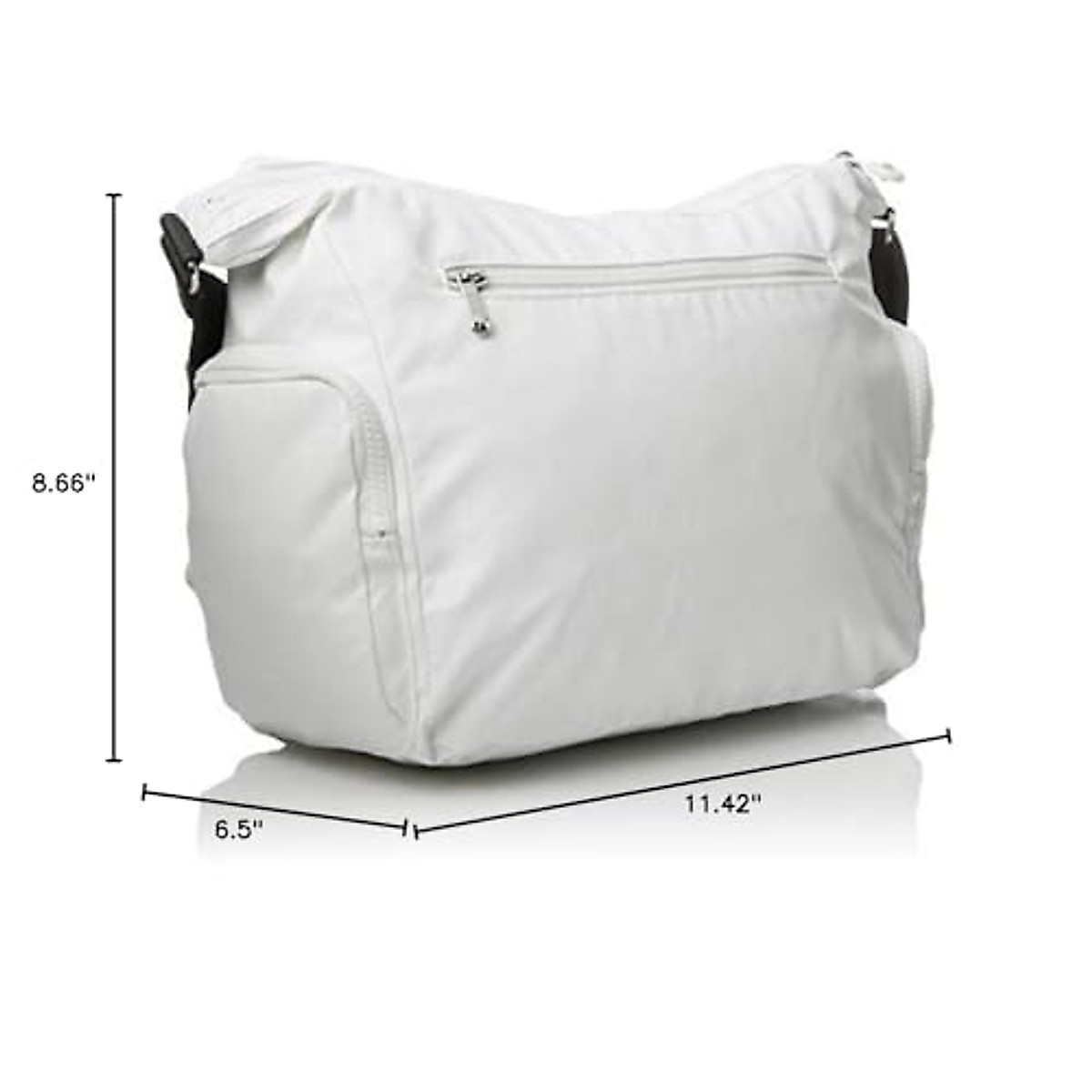 Kipling Gabbie S, Weiß (White Metallic)