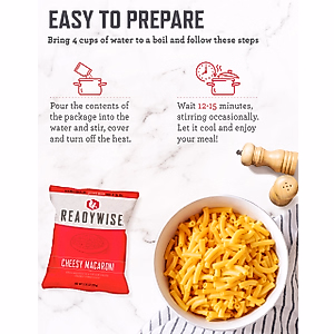 READYWISE - Entrée Box Kit, 60 Servings, 3 Box Kit, Freeze Dried Food, MRE, Emergency Kit, for Hiking, Camping Essentials, Hurricane Preparedness Items, & Food Storage, 25-Year Shelf Life
