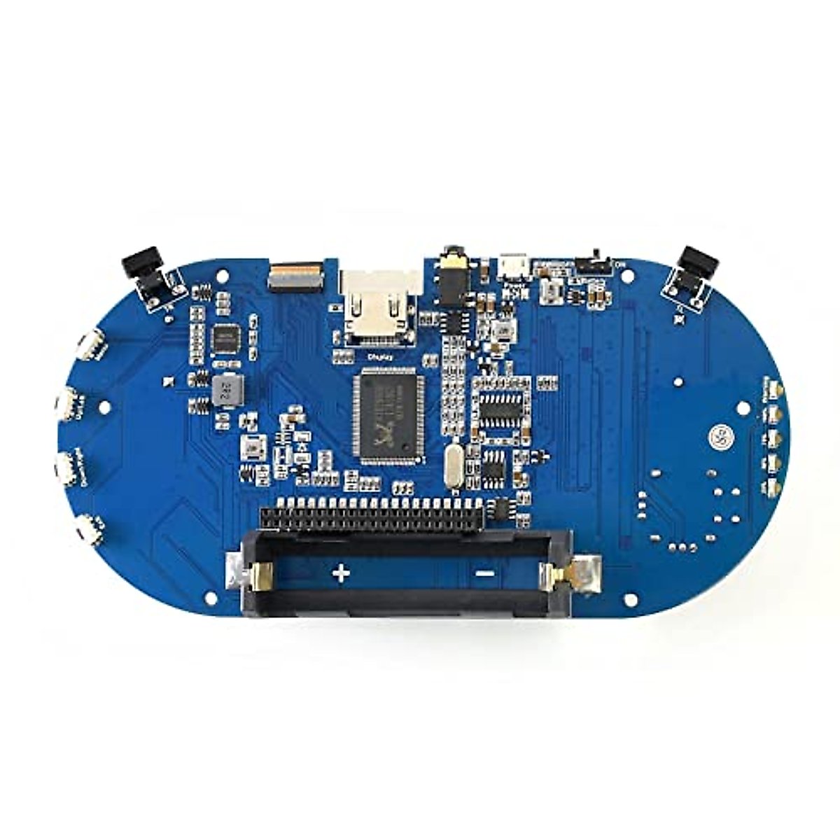 Waveshare Game HAT Compatible with Raspberry Pi 4B/A+/B+/2B/3B/3B+/Zero W/Zero WH 3.5inch IPS Screen 480×320 Resolution Onboard Speaker and Earphone Jack