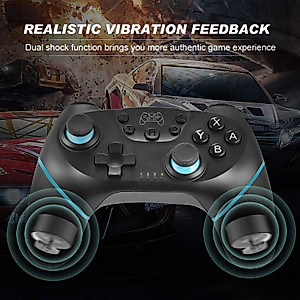 ASTARRY Bluetooth Wireless Gamepad Joystick for Nintendo Switch, 6-8 Hours Battery Life, Ergonomic Design