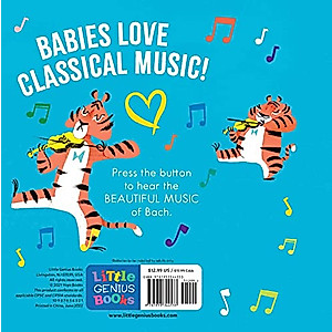 Baby Bach: A Classical Music Sound Book (With 6 Magical Melodies) (Baby Classical Music Sound Books)