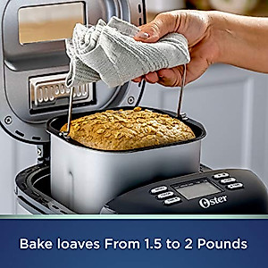 Oster Bread Maker with ExpressBake | 2 Pound Capacity
