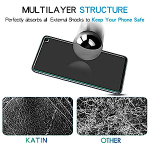 KATIN [2-Pack] For Samsung Galaxy S10e Tempered Glass Screen Protector Anti Scratch, Bubble Free, 9H Hardness, Case Friendly