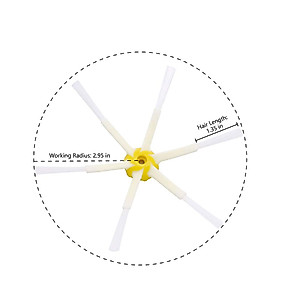 Neutop Upgraded Replacement Parts Accessories Kit Compatible with iRobot Roomba 700 Series 760 761 770 780 790 Robot Vacuum with Flexible Beater and Bristle Brush Hepa Filter Side Brush Cleaning Tool.