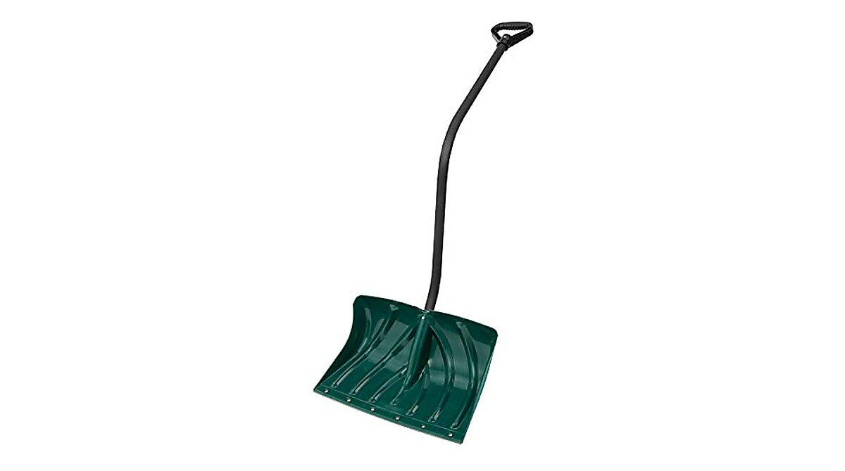 Suncast SC3250 Snow Shovel Pusher Combo | Ergonomic & Durable