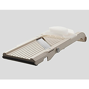 Benriner Super Slicer, with 4 Japanese Stainless Steel Blades, Beige