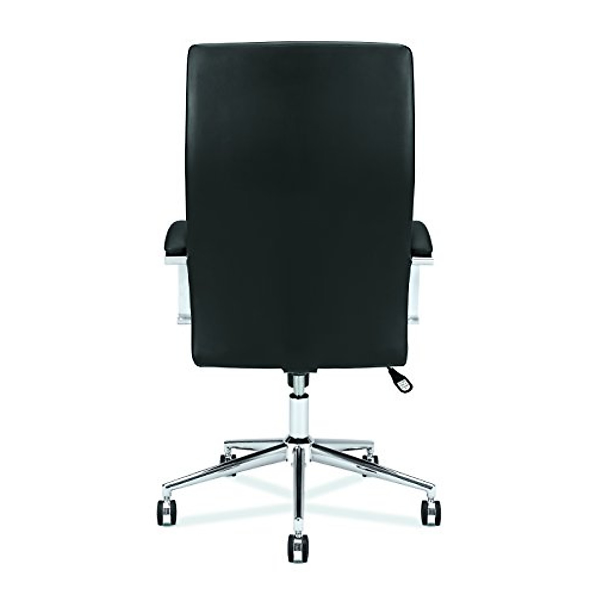 HON Executive Task Chair - High Back Leather Computer Chair for Office Desk, Black (VL105)
