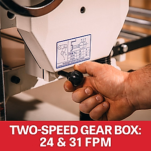 JET 20-Inch Planer, 4 HSS Knives, 3 HP, 230V 1Ph (Model JWP-208-1)