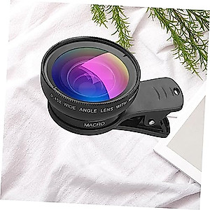 Smartphon 1 Set 2 Telephoto Lens Phone Lens Smartphones Wide Angle Lens Cellphone Cell Phone Video Lens Mobile Camera Lens Camera Lens Cell Phone Camera Lens SLR