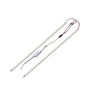 jimwhen 2x4 FT LED Magnetic Retrofit Kit,4ft LED Troffer Retrofit Kit,36W,5400LM,Daylight White 5000K,0-10V Dimmable,T8 T10 T12 Fluorescent Replacement LED Light Strip,Easy to Install