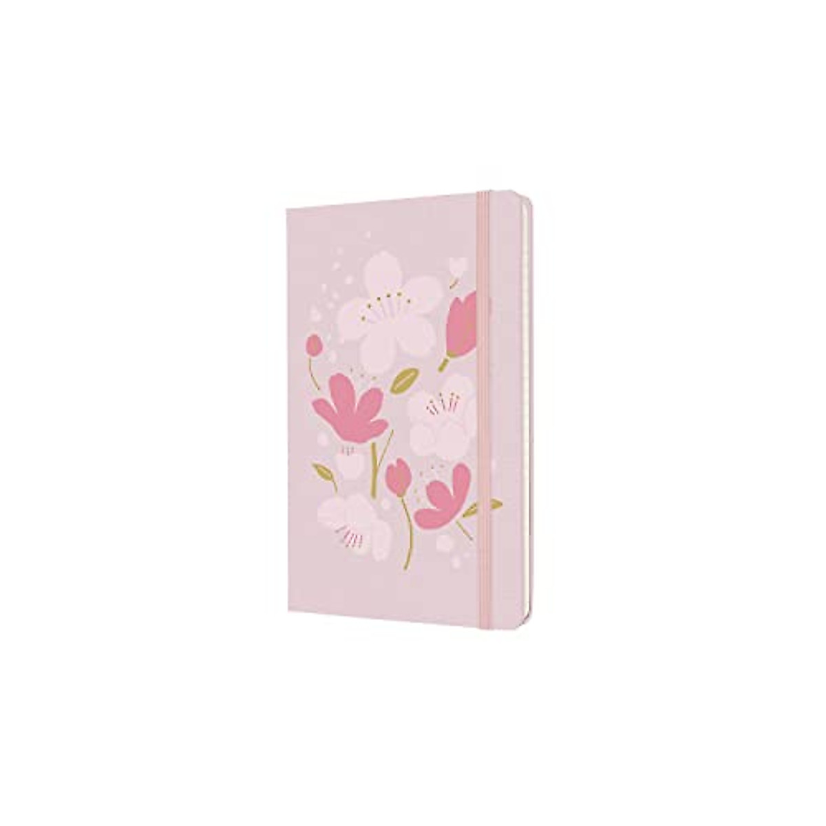 Moleskine Limited Edition Sakura Notebook, Hard Cover, Large (5" x 8.25"), Ruled/Lined, Graphic 1, 240 Pages