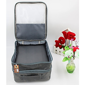 atorakushon® Shoe Bag Travel Organizer Pouch Waterproof Portable Storage Organizer Shoe Pouch Shoe Bag Cover Grey