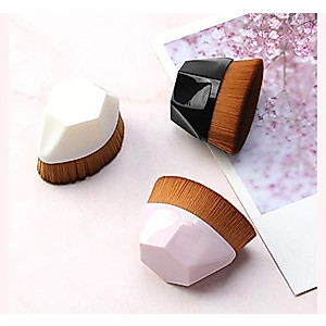 Petal-Shaped Foundation Brush, GODR7OY Foundation Makeup Brush, Suitable for Mixed Liquid, Cream or Flawless Powder Cosmetics, Multifunctional Makeup