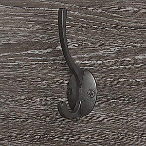 RiverRidge Tree Hall Bench, Dark Weathered Woodgrain