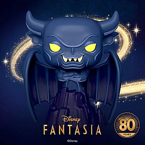 Funko Pop! Disney: Fantasia 80th Anniversary - Menacing Chernabog Vinyl Figure (Bundled with Pop Box Protector Case)