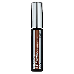 Maybelline New York Brow Precise Fiber Volumizer Eyebrow Mascara, Soft Brown, 0.27 fl. oz.