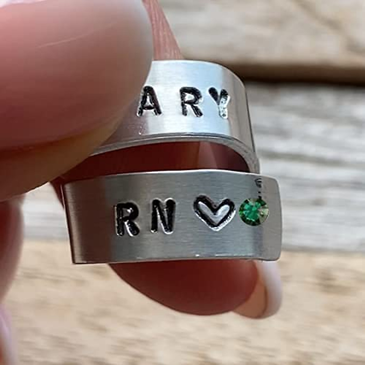 Birthstone Stethoscope ID Tag with Birthstone charm, Stethoscope Name Charm, Stethoscope Name Tag, Nurse Appreciation Gift, Nurse Graduation Gift, Pinning Ceremony, International Nurse Day