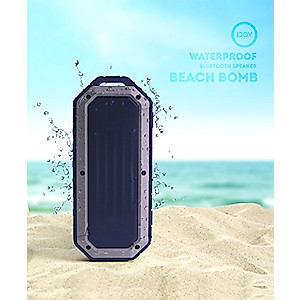 iJoy Beach Bomb IP66 Waterproof Shockproof Portable Bluetooth Speaker - Indigo (IND)