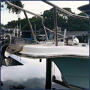 Five Oceans Horizontal Windlass Anchor System, Windlass Atlantic 600 Watts, 12V DC, Max Limit Pulling Power 1200 Lb, Solenoid, 60A Circuit Breaker, Up/Down Foot Switch and Rocker Switch - FO3930