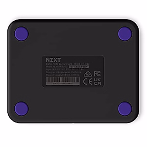 NZXT Signal HD60 Full HD USB Capture Card - ST-EESC1-WW - HD60 (1080p) - Live Streaming and Gaming - Zero-Lag Passthrough - Open Compatibility