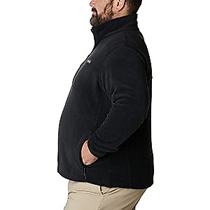 Columbia Men's Steens Mountain 2.0 Full Zip Fleece Jacket, Black, Medium