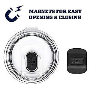 YETI Rambler 20 oz Tumbler, Stainless Steel, Vacuum Insulated with MagSlider Lid, Coral