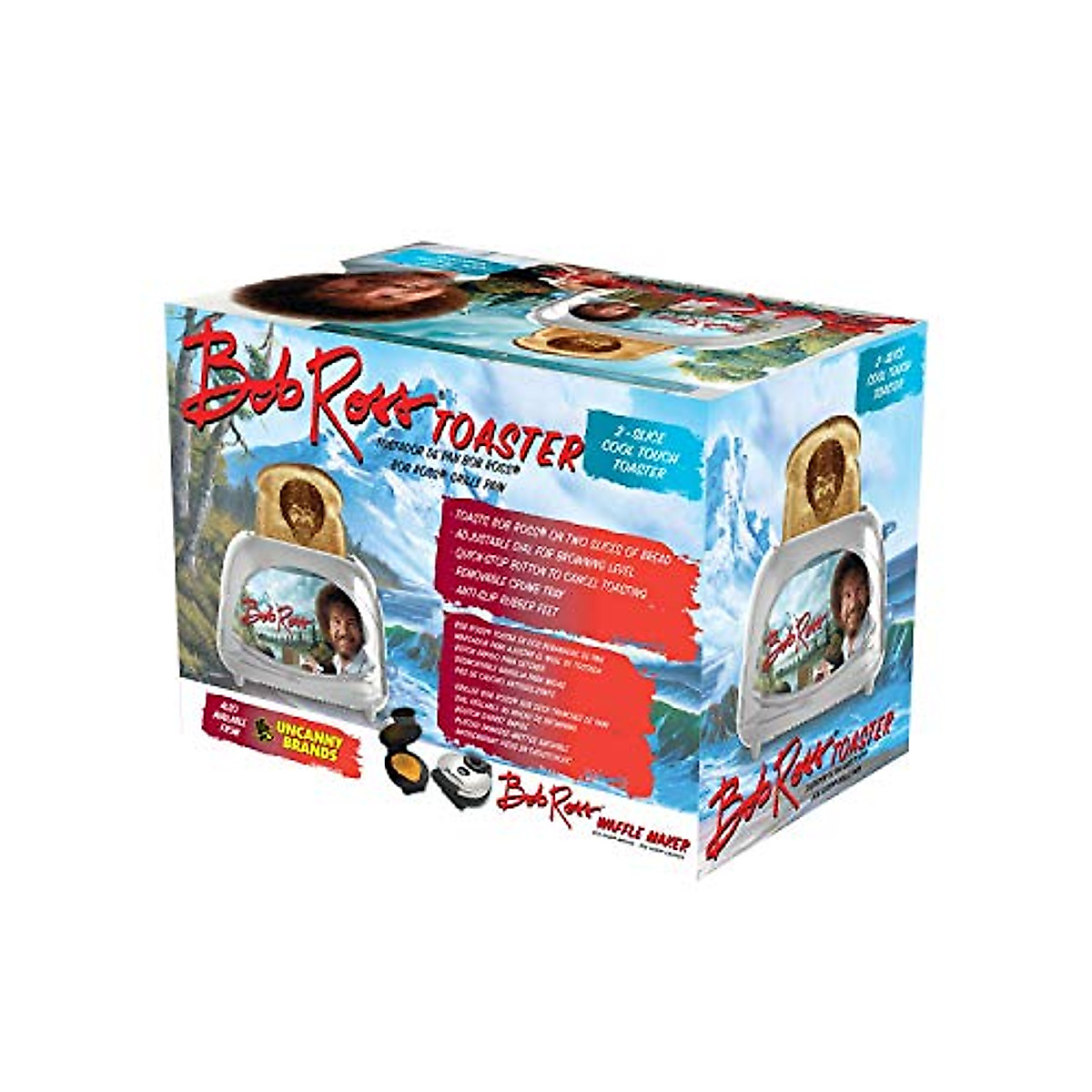Bob Ross Toaster - Toasts Bob's Iconic Face onto Your Toast