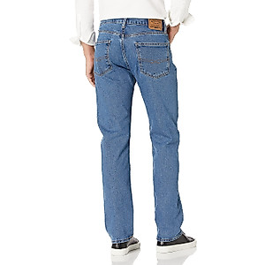 Signature by Levi Strauss & Co. Gold Men's Regular Fit Flex Jeans, Medium Indigo, 36W x 29L