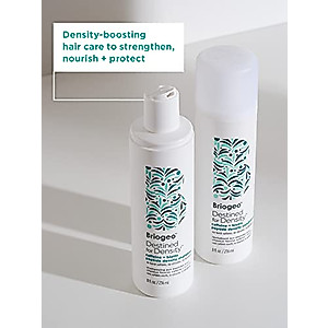 Briogeo Destined For Density Caffeine + Biotin Peptide Density Shampoo | Increases Hair Thickness and Density | Vegan, Phalate & Paraben-Free | 8 Ounces