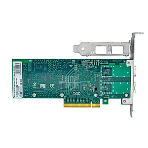Jeirdus with Intel 82599 Chipset X520-DA2 E10G41BTDA 10G PCI-E X8 Ethernet Server Adapter NIC Dual Port SFP+