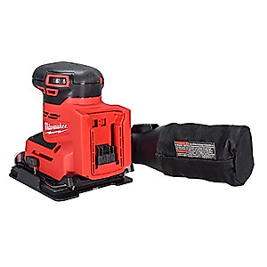 Milwaukee 2649-20 M18 18V Lithium-Ion Cordless 1/4 in. Sheet Orbital Sander (Tool-Only)