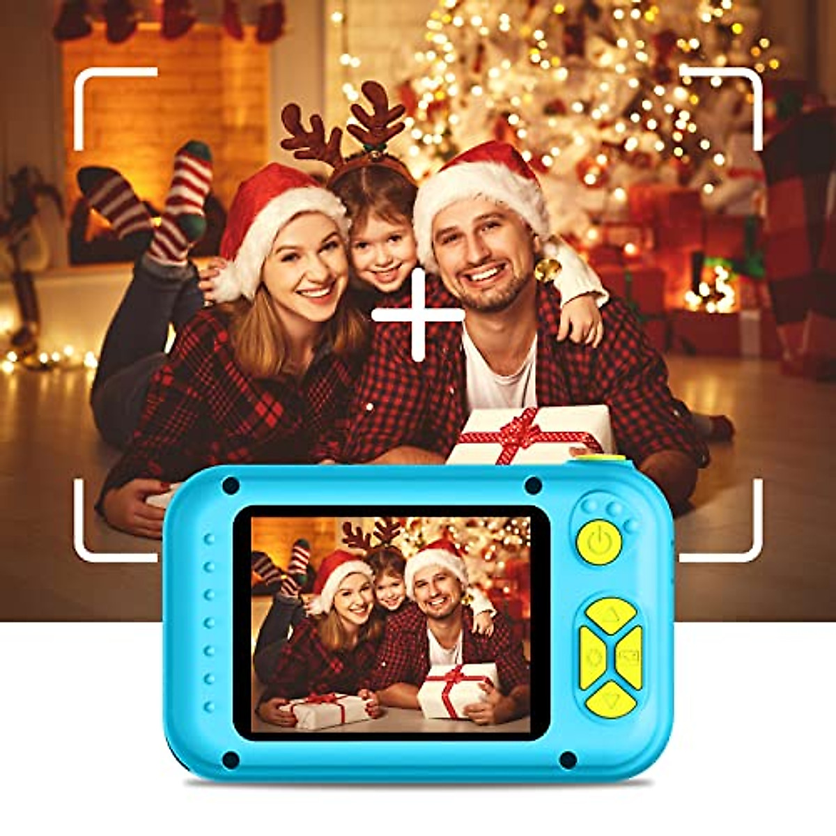 topliu Kids Camera Toys, 40 Million High-Definition Children's Camera, 180 ° Rotatable Lens Digital Camera, 2.4 Inch Large Screen Student Camera, Parent-Child Gift Camera.