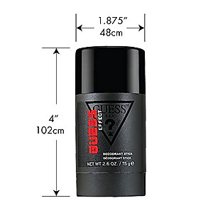 GUESS Effect Grooming Deodorant Stick for Men, 2.6 Oz