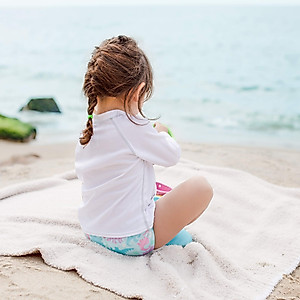 i Play Girls Reusable Absorbent Baby Swim Diapers Aqua Dinosaurs 3T