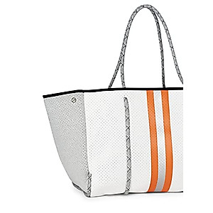 Haute Shore - Greyson Crush Neoprene Tote Bag w/Zipper Wristlet Inside, One_Size
