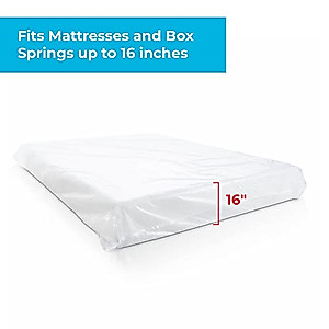 Linenspa Mattress Bag - 2 Pack King/Cal King Mattress Bag for Moving and Storage - Mattress Protection - King/Cal King Mattress Storage Bag – Mattress Storage bag King/Cal King