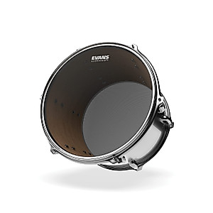 Evans dB Zero Drum Heads - Featuring Single Ply ShockWeave Mesh - Low Volume Drumhead - Drumhead, 14 Inch