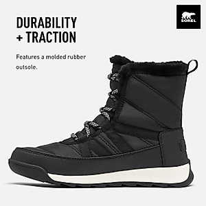 Sorel Whitney II Short Lace Waterproof Women's Boots - Black - Size 10