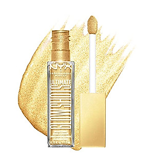 NYX PROFESSIONAL MAKEUP Ultimate Glow Shots, Liquid Eyeshadow, Long-Lasting Shimmer Eye Shadow with Vitamin C - Lemon Slayed