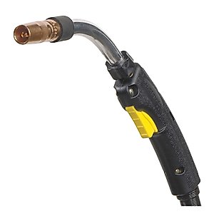 Bernard - Q3015TE8EMC - Bernard 300 Amp BTB .045 Air Cooled MIG Gun - 15' Cable With Miller Style Connector