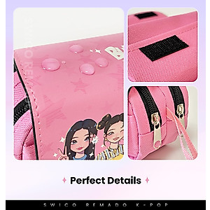 Swico Remado Kpop Marker Pen Organizer Big Storage Pen Pouch Bag for Office Supplies