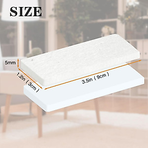 30 PCS Headboard Stoppers Bed Stopper Headboard Stoppers for Wall,10pcs Felt Pads&20pcs EVA Pads,Self Adhesive Felt Furniture Pads Wall Protector,Anti-Shake Soundproof Pads for Bed Frame Headboard