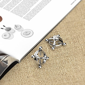 GIGB PBDK Body Ring,Stainless Steel Adjustable Body Ring Body Clamps Body Ring Non-Piercing Chain Stainless Steel for Women Lady Faux Body Jewelry