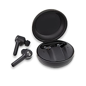 PureGear PureBoom Bluetooth Wireless Earbuds With Wireless Charging Case, Waterproof Touch Control Stereo Headphones in Ear Built-in Mic for iPhone/Android Phones/TV/Laptops and More Bluetooth Devices
