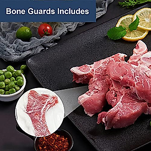 WGCC 100 Quart Size 8" x 12" 4mil Vacuum Sealer Bags for Food Saver, BPA Free and Puncture Prevention Vacuum Seal Freezer Bags Sous Vide Bags, Commercial Grade,PreCut, Great for storage, meal prep