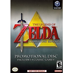 The Legend of Zelda: Collector's Edition (Zelda / Zelda II: The Adventure of Link / Ocarina of Time / Majora's Mask) (Renewed)