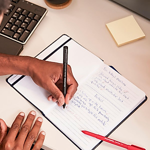 Paper Mate Ballpoint Pens, Write Bros. Black Ink Pens, Medium Point (1.0mm), 60 Count