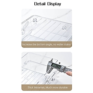 Beverage Can Organizer for Refrigerator, Soda Can Dispenser for Refrigerator Double Layer Liftable and Foldable Soda Can Storage Bin, Automatic Rolling Plastic Drink Holder for Fridge, Pantry, Cabinet